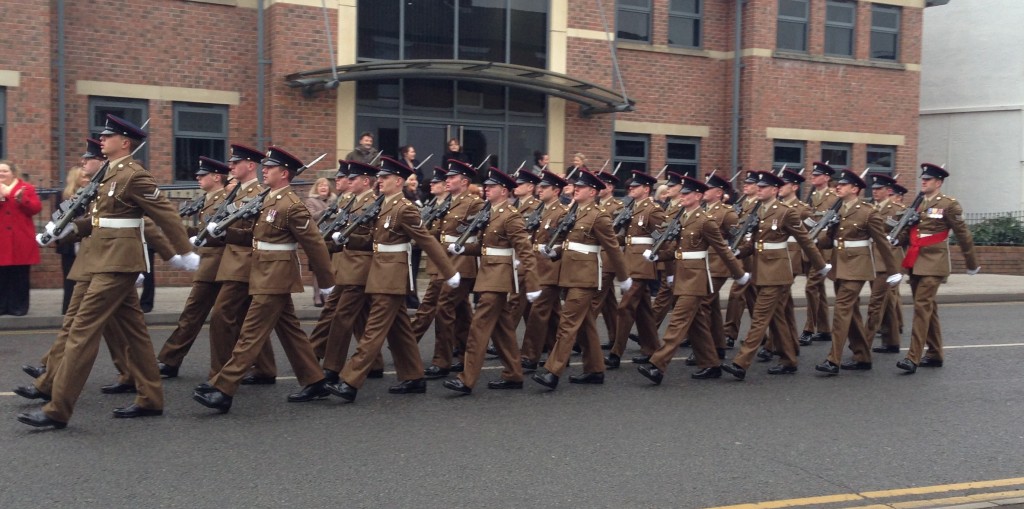 Mercian Regiment March Past Saffer Cooper Offices - Saffer Cooper ...